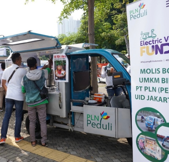 5 Gerobak Motor Listrik UMKM Binaan PLN Ramaikan EV FUNDAY - FOKUS ENERGI